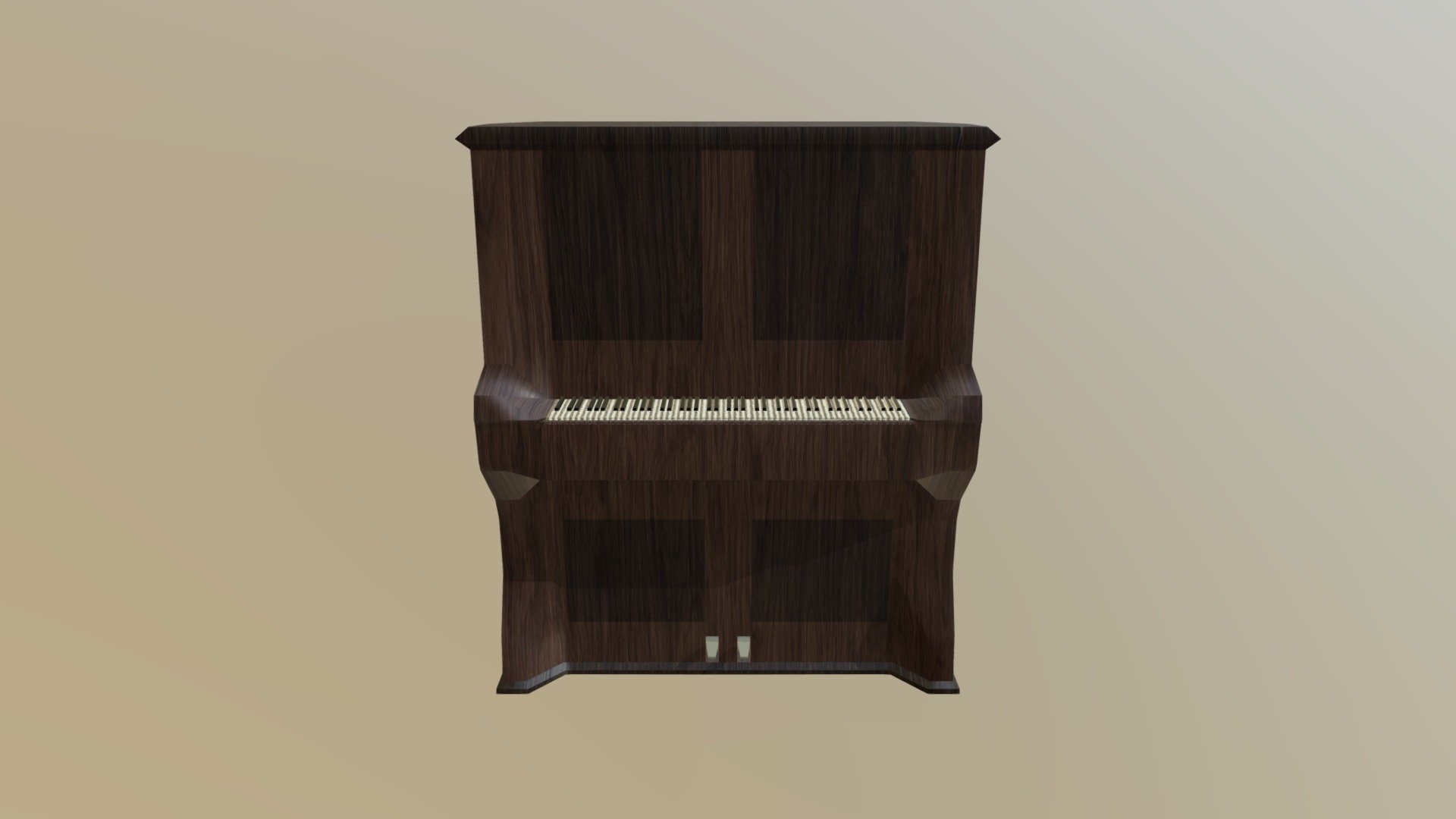 Piano - 3D model by StealthySloth [21bcb4d] - Sketchfab