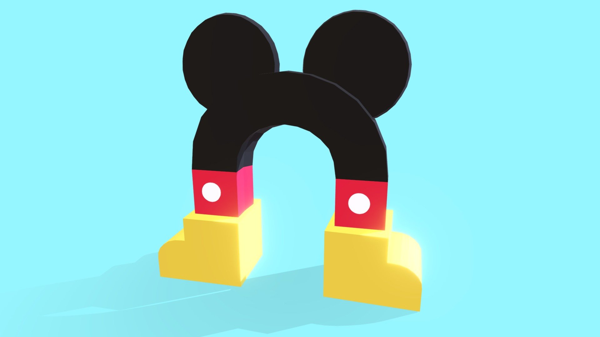 Micky arch - 3D model by littlebodybigheart [21bce9b] - Sketchfab