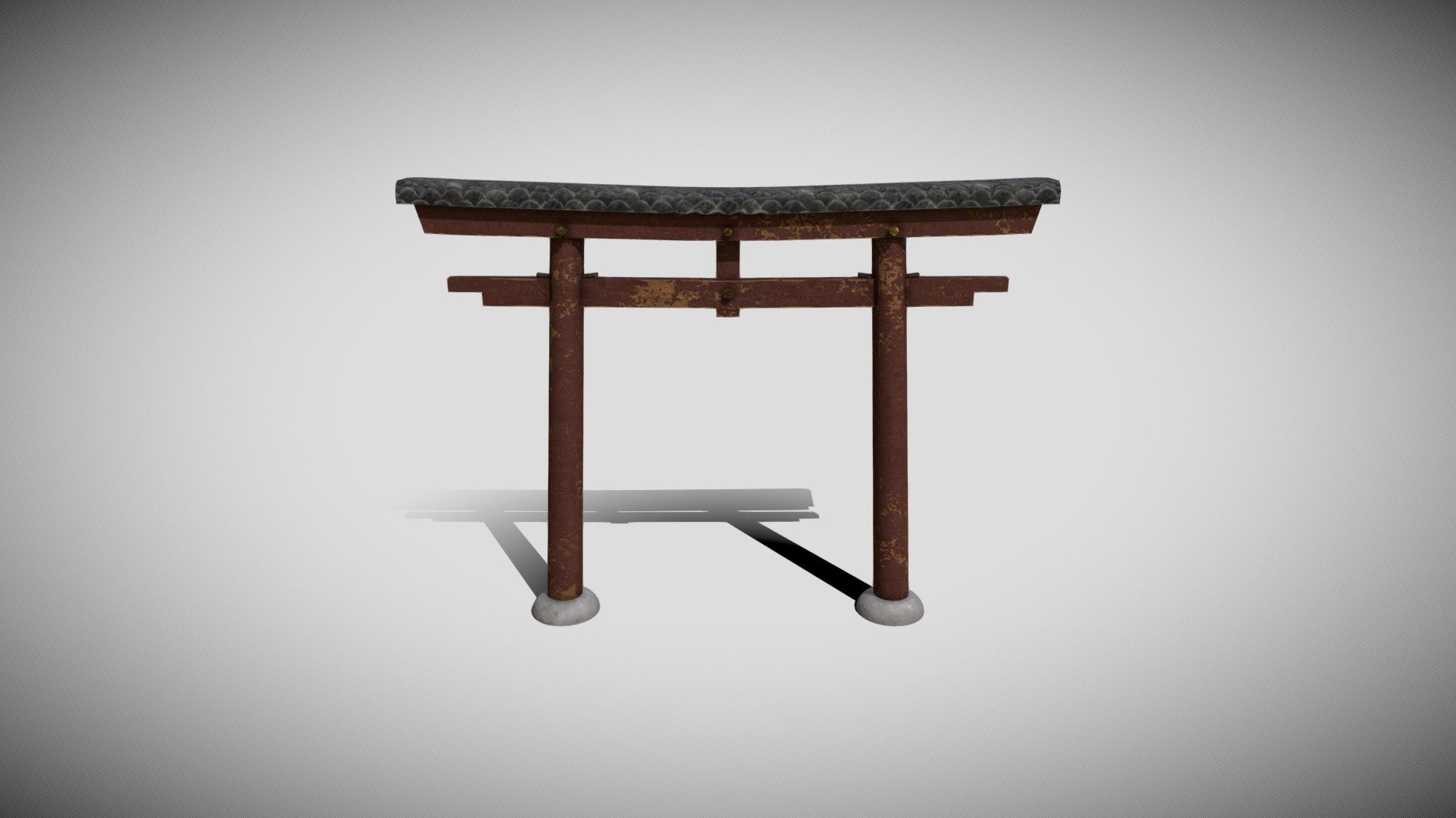 Japanese Arches - 3D model by Matthew3D (@3D_Scanned_Assets) [21bd17d ...