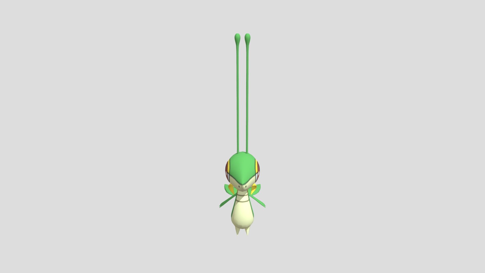 #495 Snivy - Download Free 3D model by EdwinToons [21bdf8f] - Sketchfab