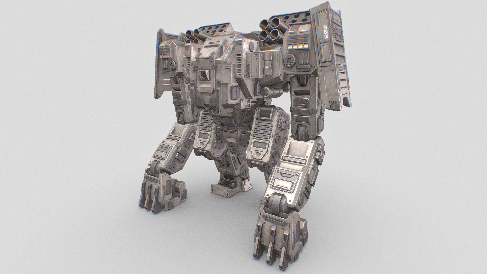 Advance Mech - Buy Royalty Free 3D model by Anima Z (@Anima-Z) [21be820 ...