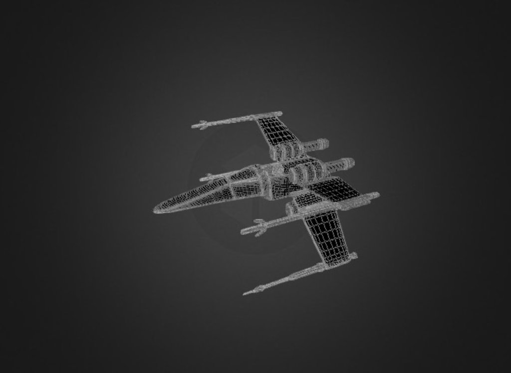 X- Wing Smooth - 3D model by bwhite913 [21bee4f] - Sketchfab