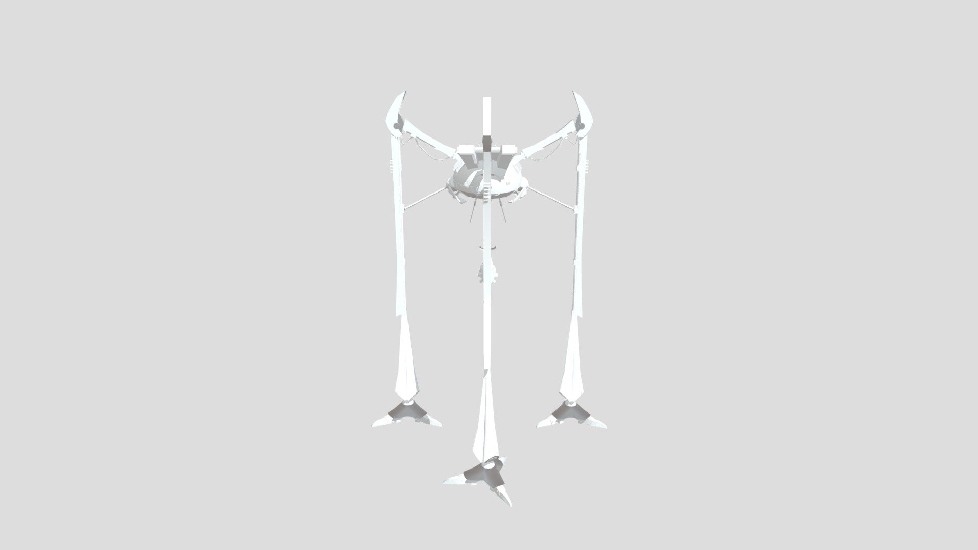 Jeff Wayne Fighting Machine Tripods - 3D model by Ubermensch gaming ...