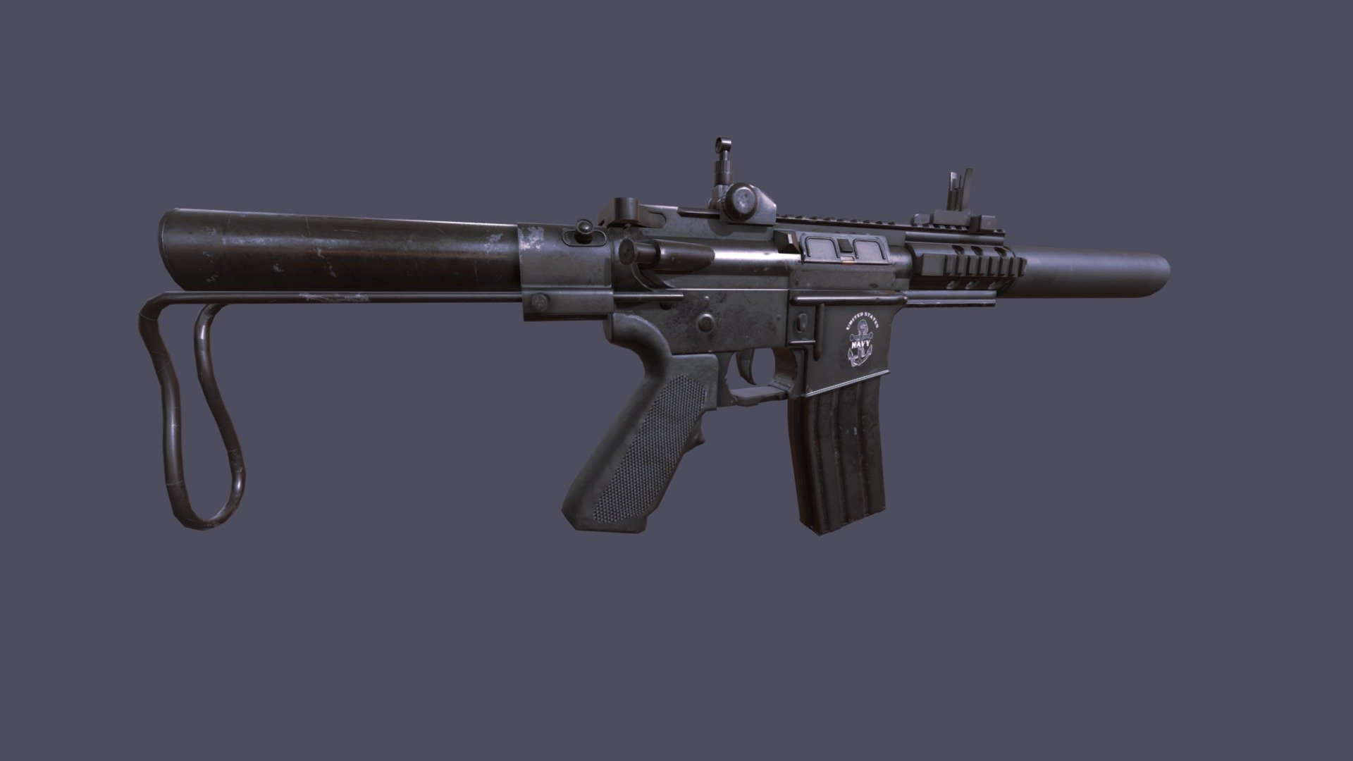 Micro M4 - 3D model by LouieChapm [21c0697] - Sketchfab