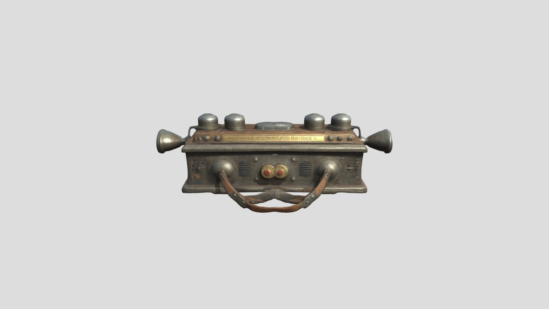 Russian communication device - Download Free 3D model by attilaaa ...