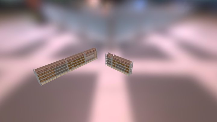Warehouse-rack 3D models - Sketchfab
