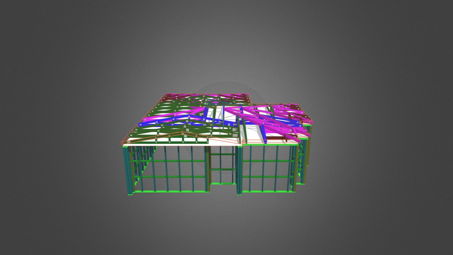 TRUSS DESIGN - 13 WINDSOR PLACE - MINOR - 3D model by TrussDesign-02 ...