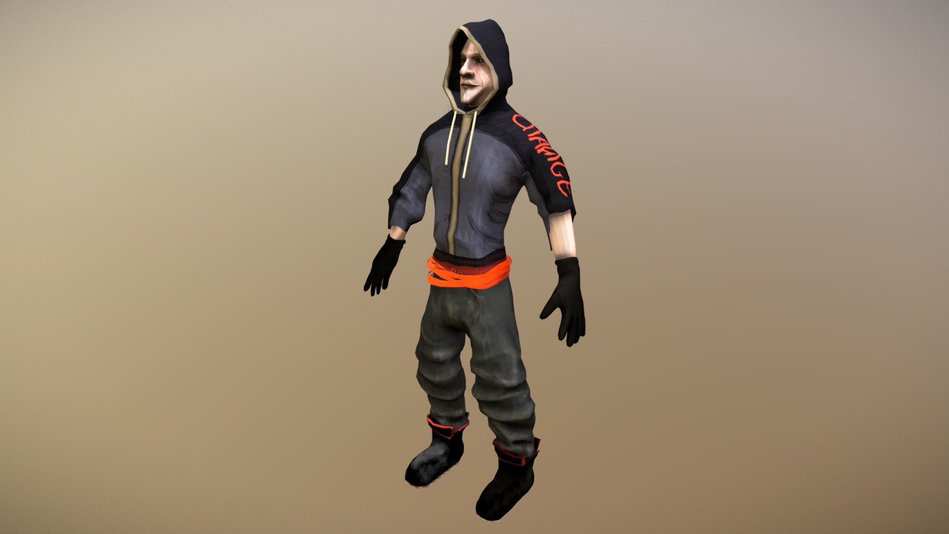 Stylised Brink Character - 3D model by Ewan Tennent (@Ewan.Tennent ...