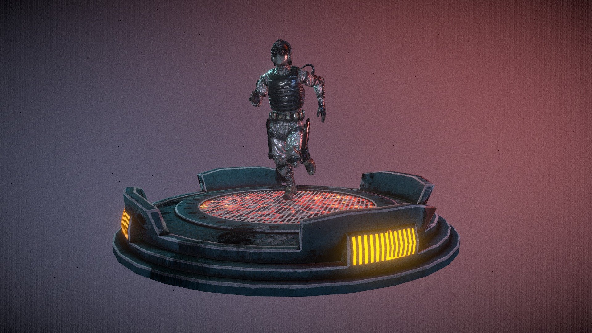Army man Running - Download Free 3D model by Optic_idealist ...