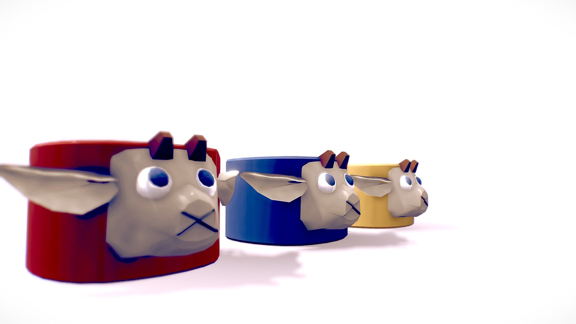 Goat carts - Efteling project - 3D model by Juultje Smits ...