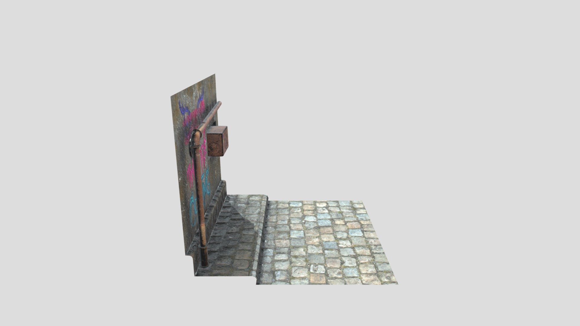 Alley - Download Free 3D model by nerdygaytor [21c7223] - Sketchfab