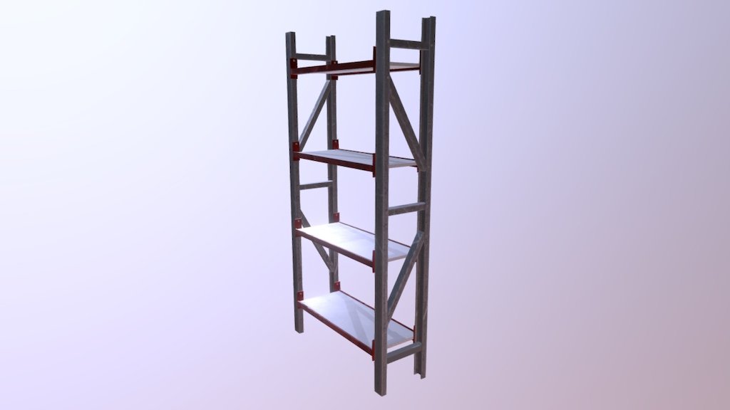 Shelf - 3D model by komanaki [21c786a] - Sketchfab