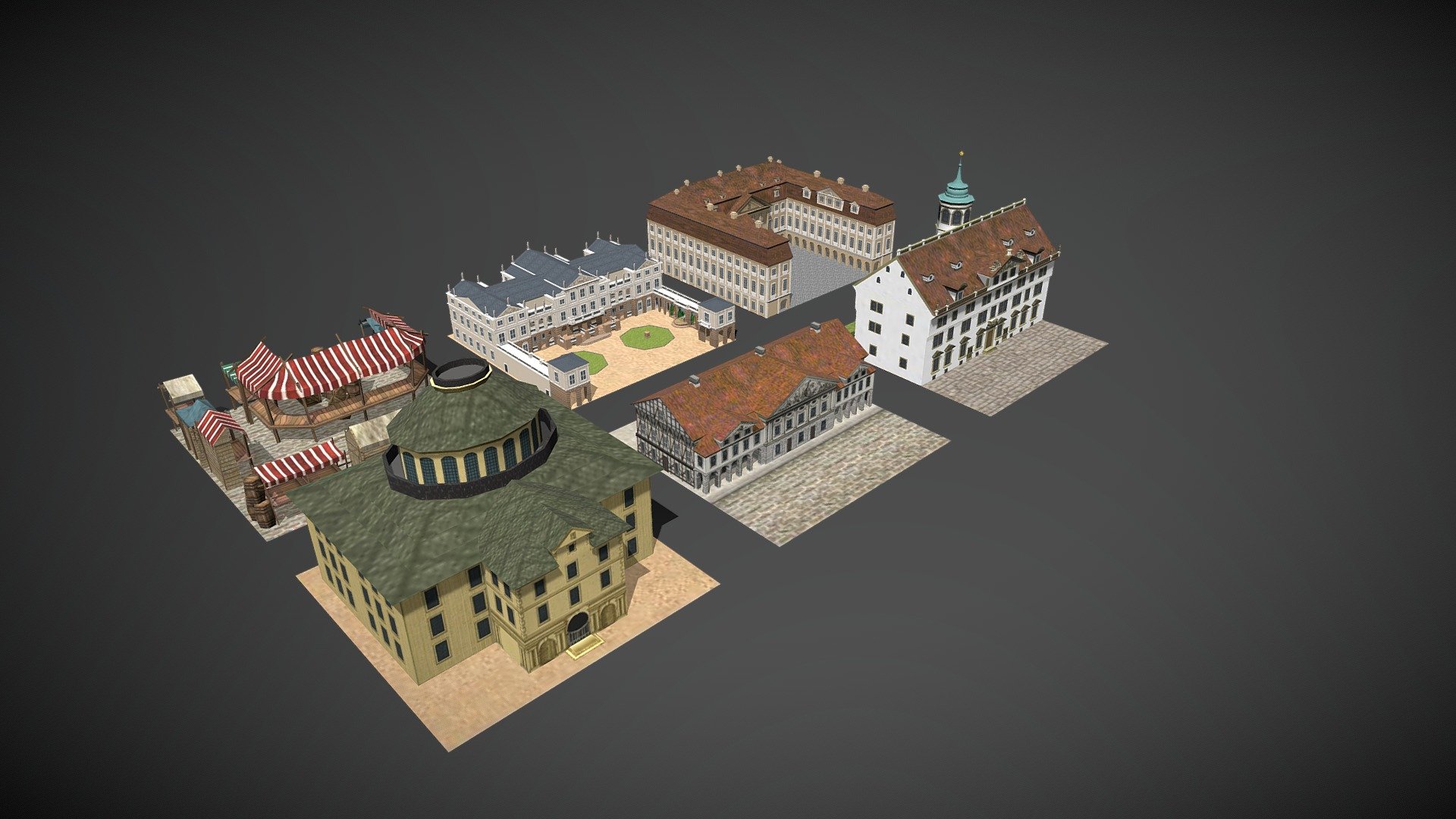 Brunswick Building Chain - Download Free 3D model by ...