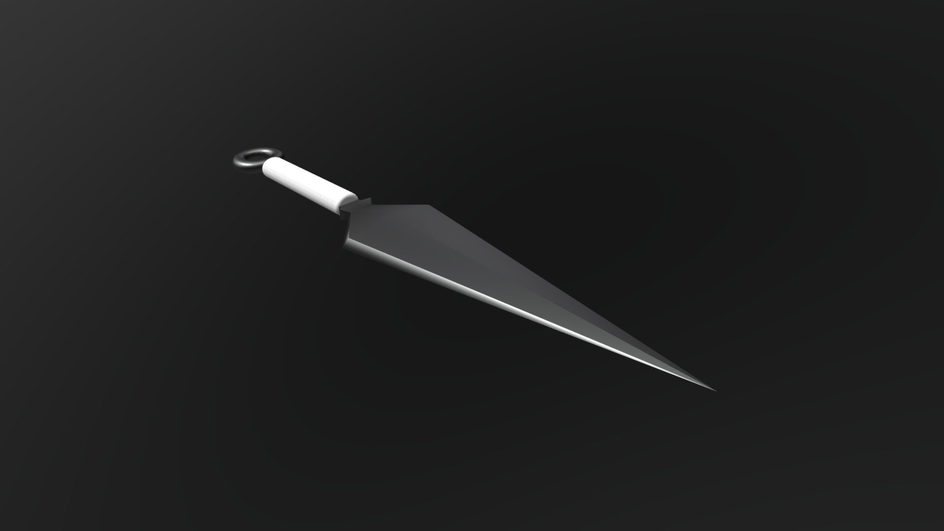 Low Poly Kunai - Download Free 3D model by Alex Araujo (@skymoondxd ...