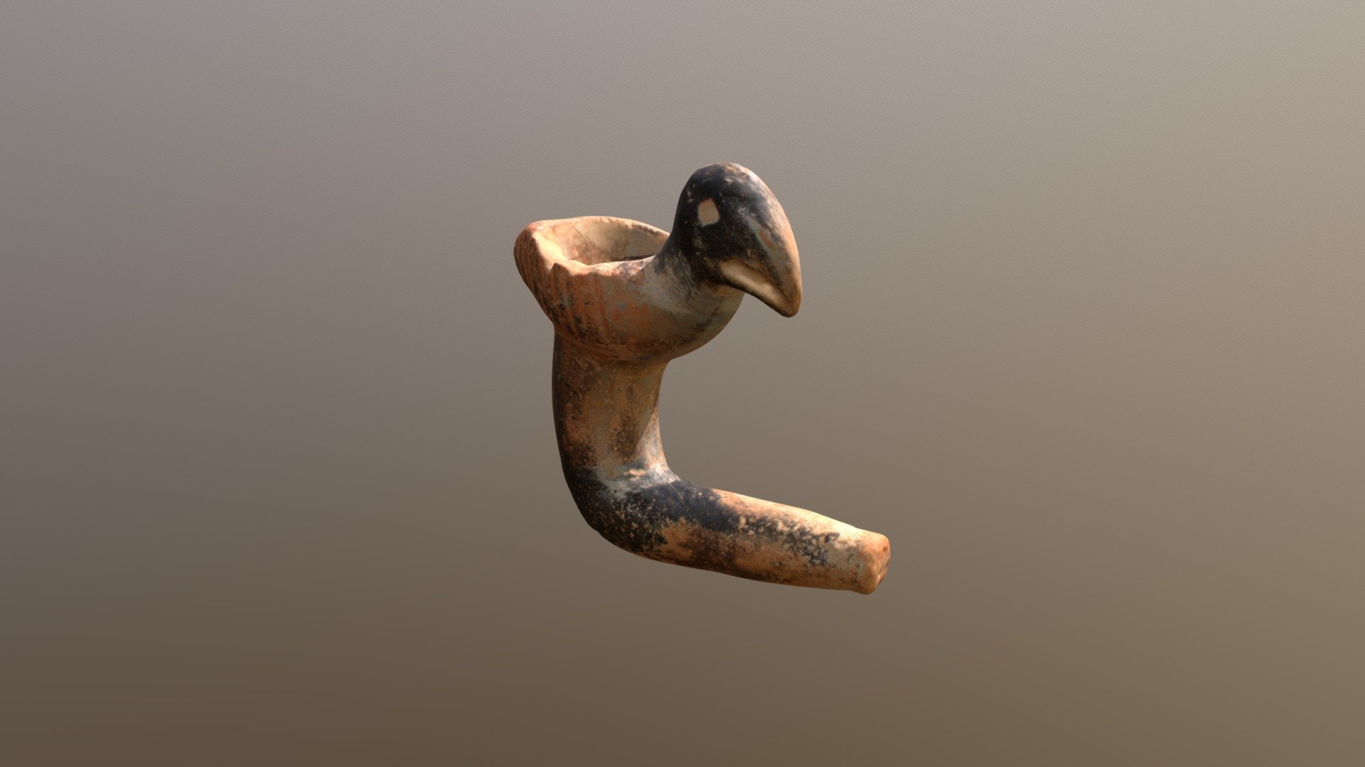 Bird pipe (HD 528 915.8.30) - 3D model by Royal Ontario Museum ...