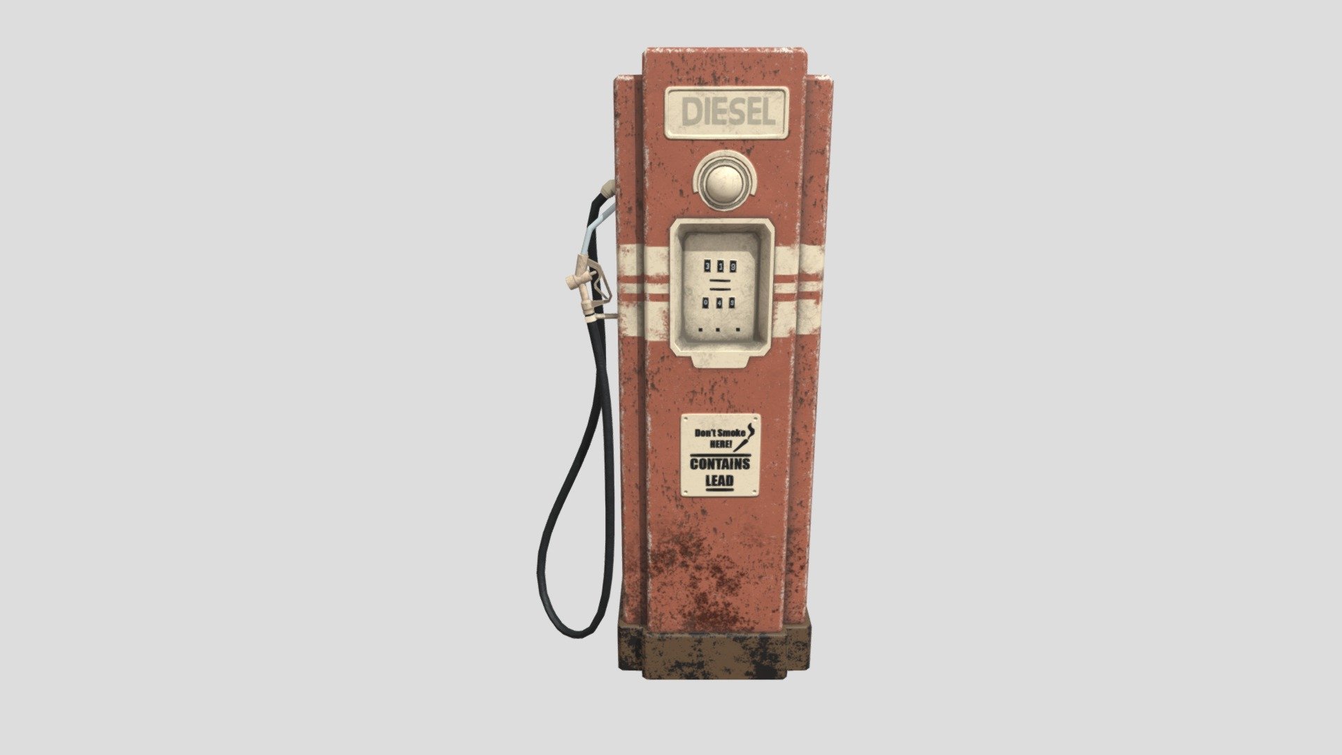 Gasoline Pump - 3D model by SahilTamang [21c81d7] - Sketchfab