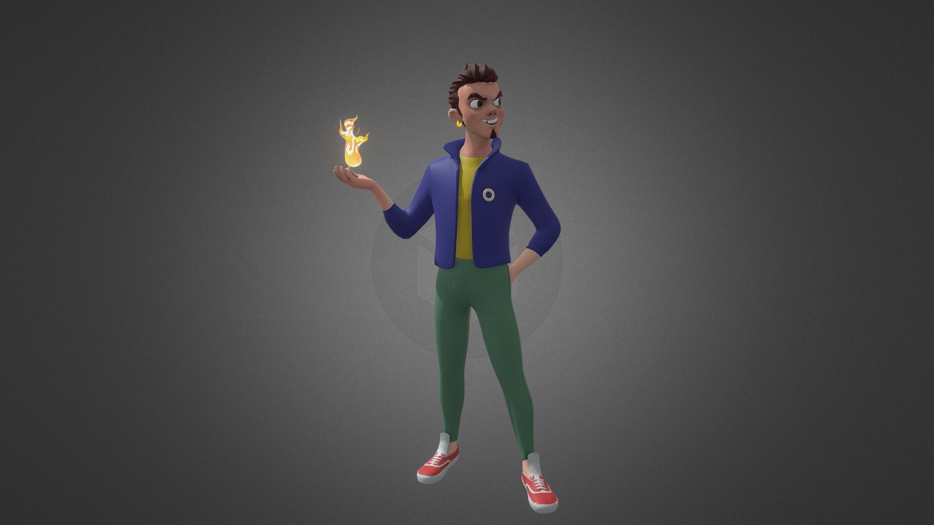 stylized character - 3D model by snjvsngh_negi [21c95f6] - Sketchfab