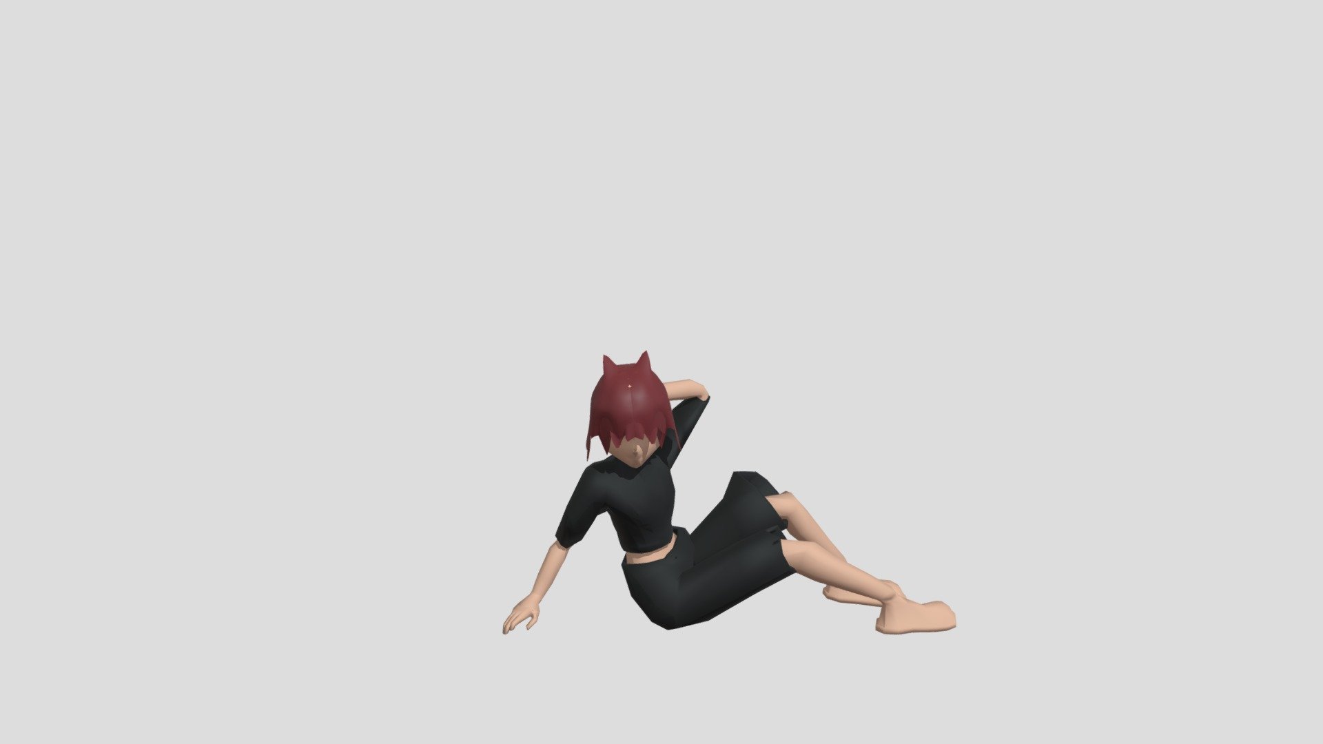 Female Laying Pose - 3D model by grace_cc [21ca133] - Sketchfab