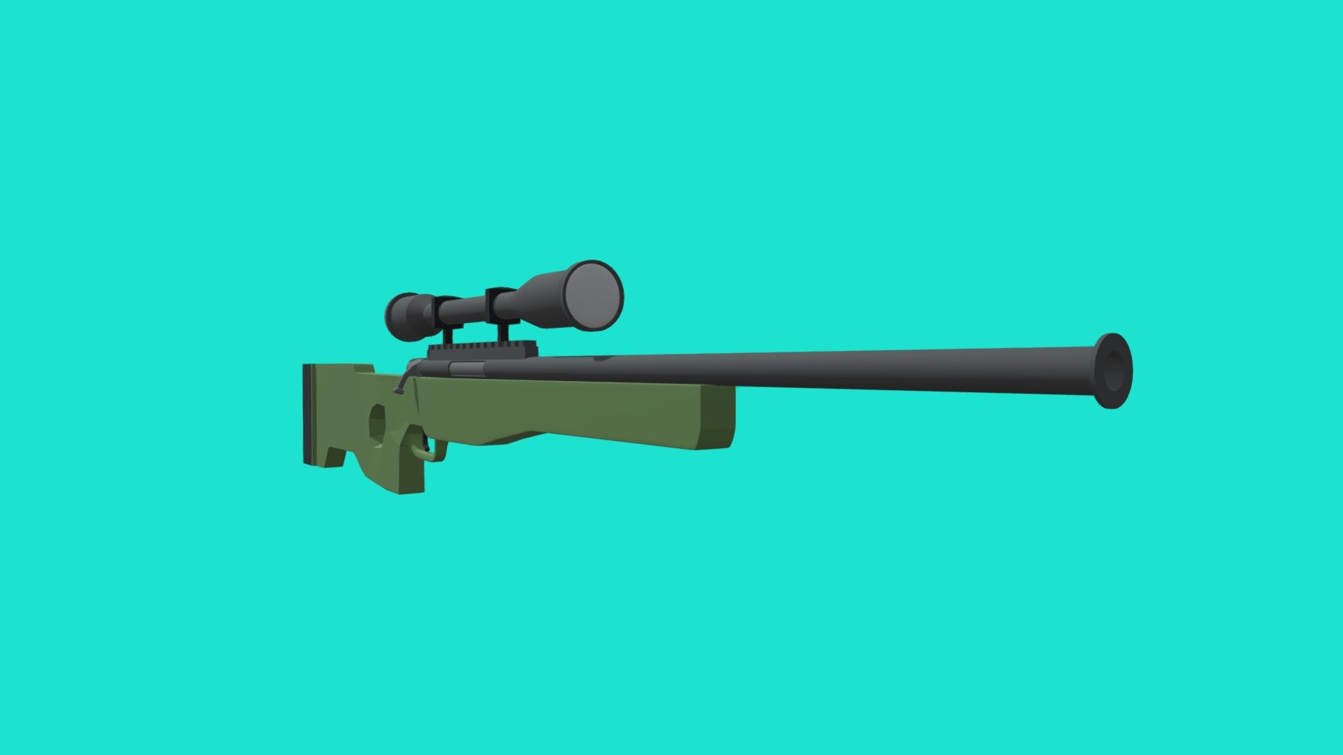 Low poly sniper - Download Free 3D model by HANS (@sivanarayanan11447 ...