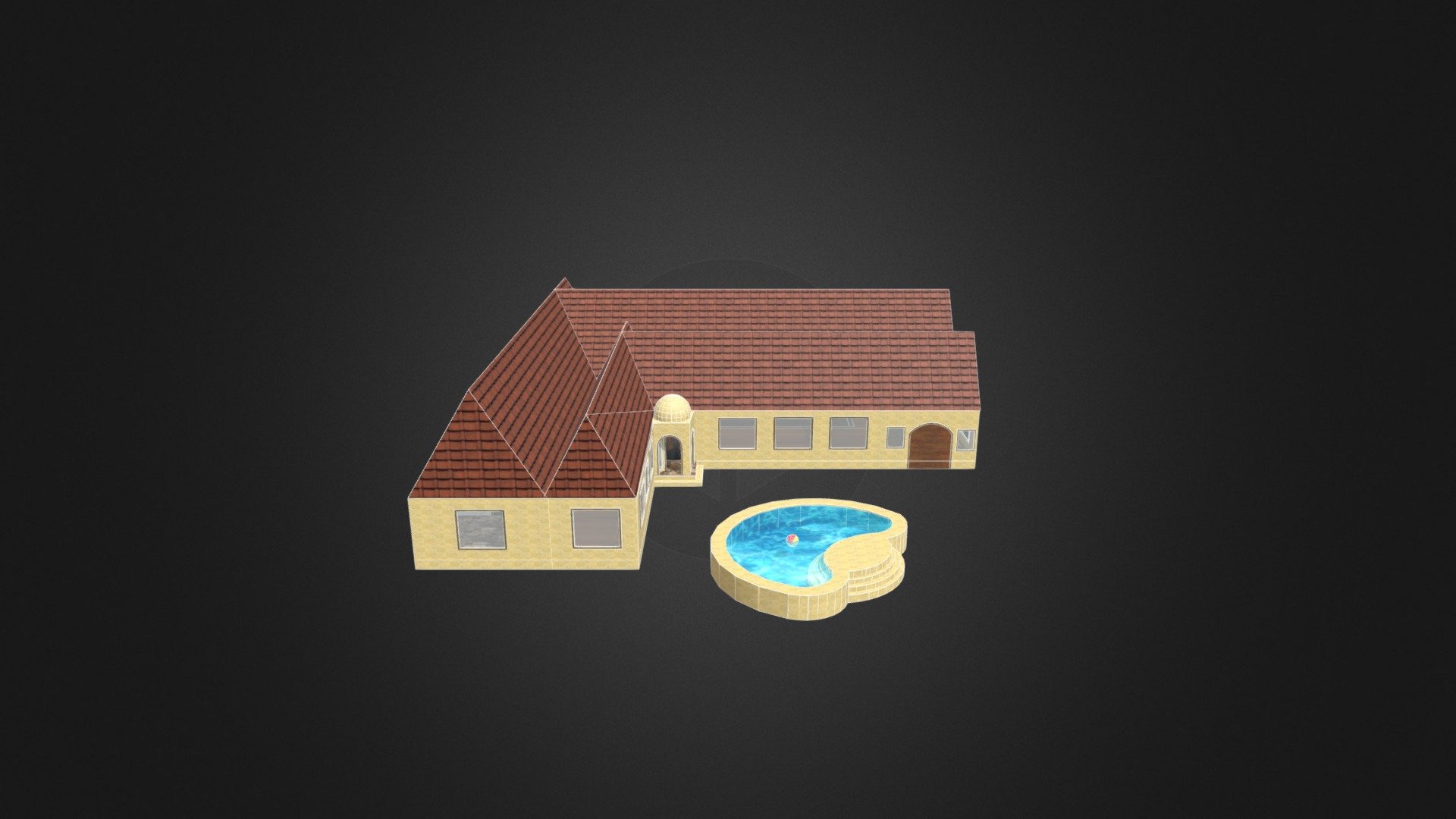 casa House 2 - Download Free 3D model by shirlanne [21cadef] - Sketchfab