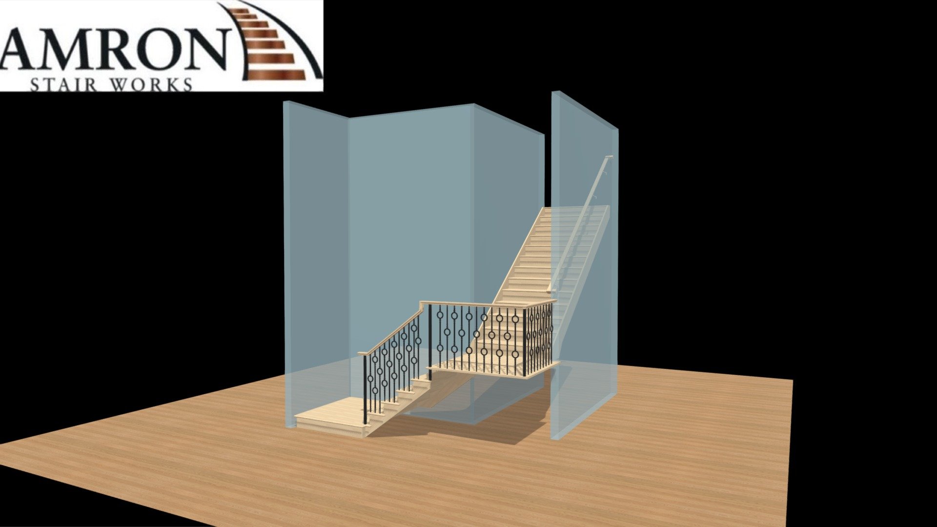 Fulton Design 404 - 3D model by AmronStairWorks [21cae1d] - Sketchfab