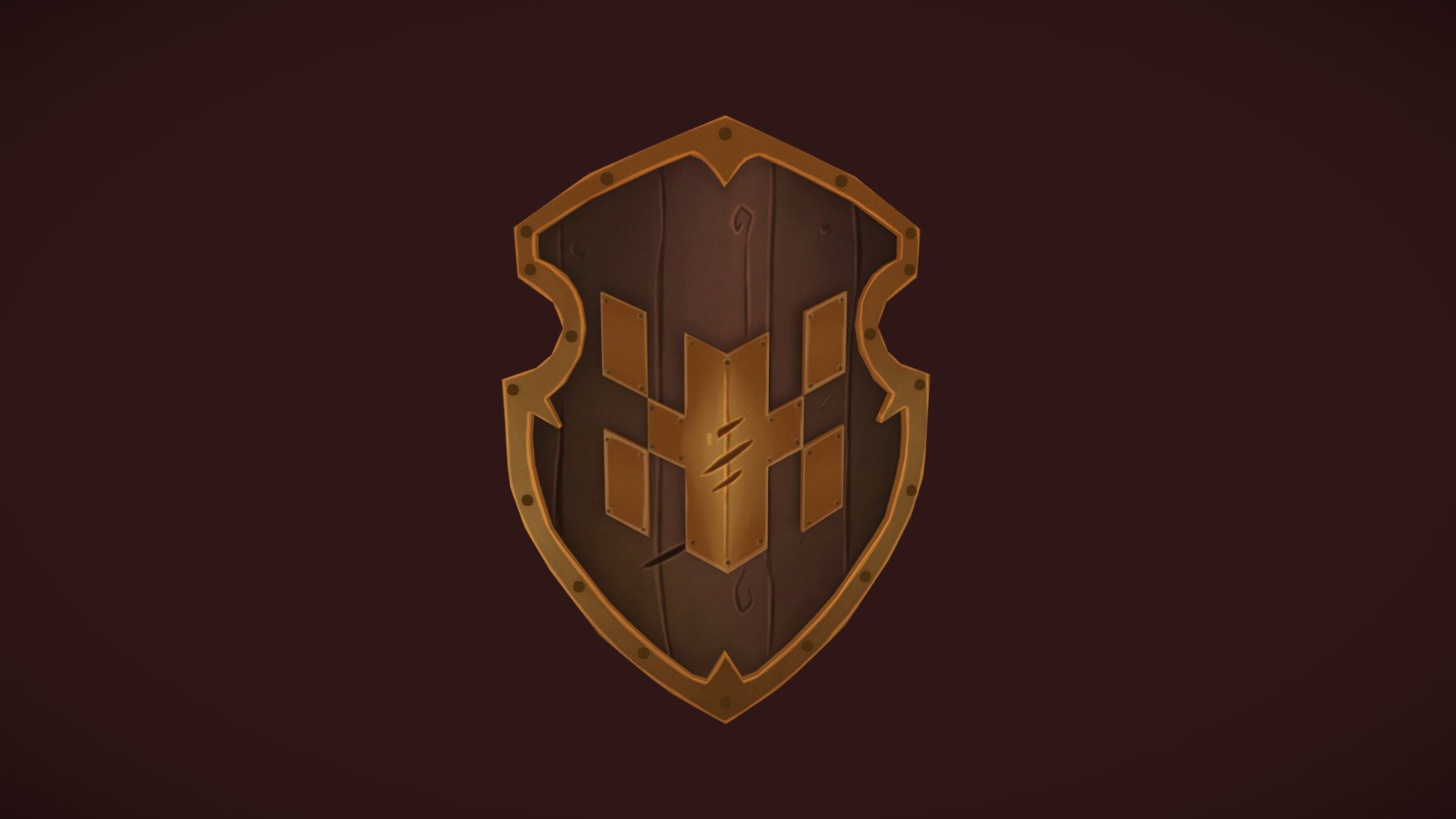 Stylized Shield - Buy Royalty Free 3D model by KevinZechnas (@KvZechnas ...