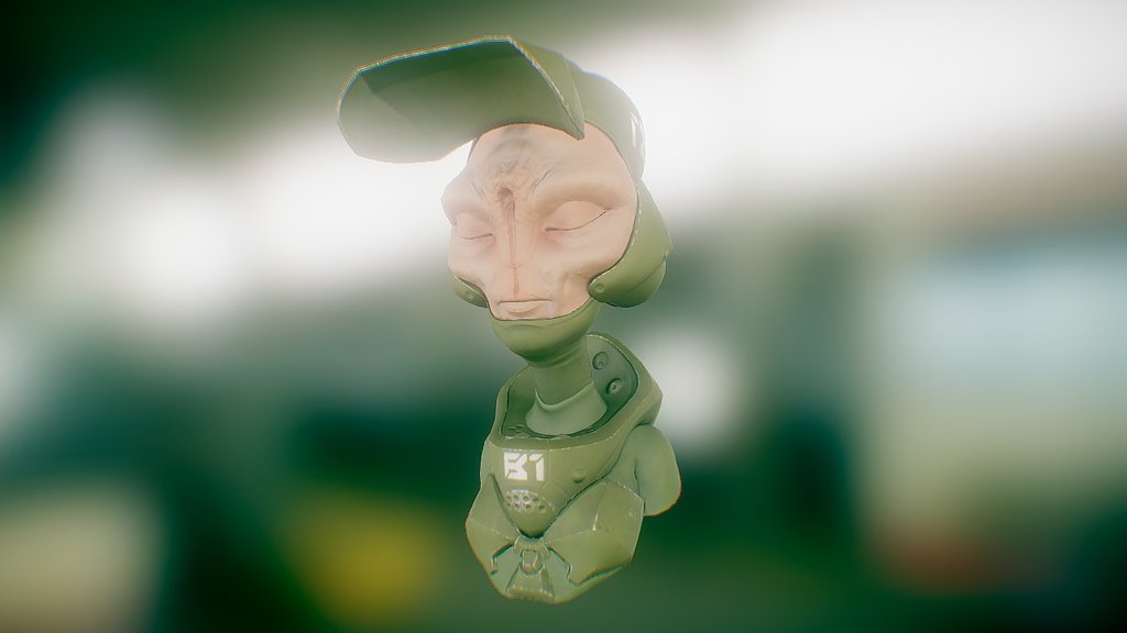 Alien Prof - 3D model by amaury.scheen [21cba21] - Sketchfab