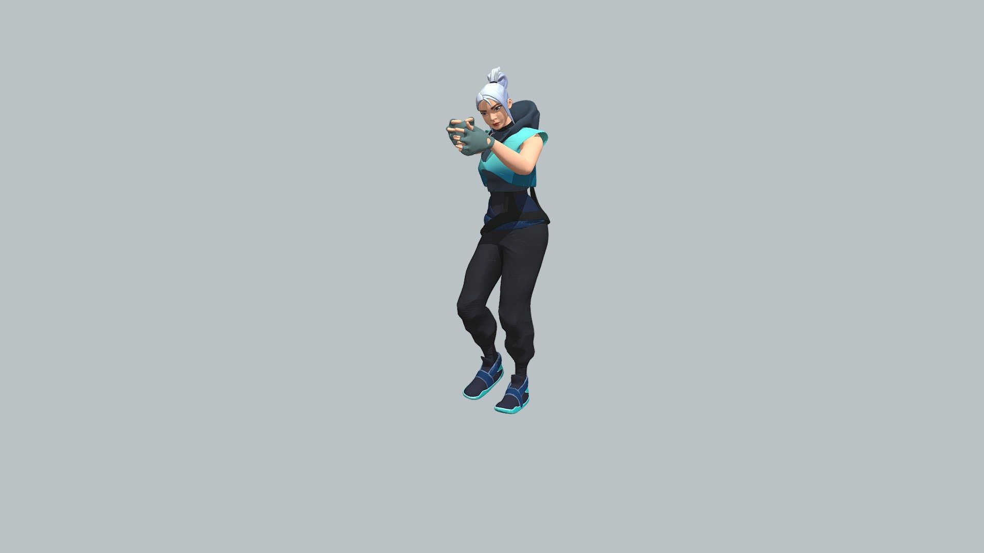 Jett Pistol Walk - 3D model by cmillikan [21ccb3b] - Sketchfab