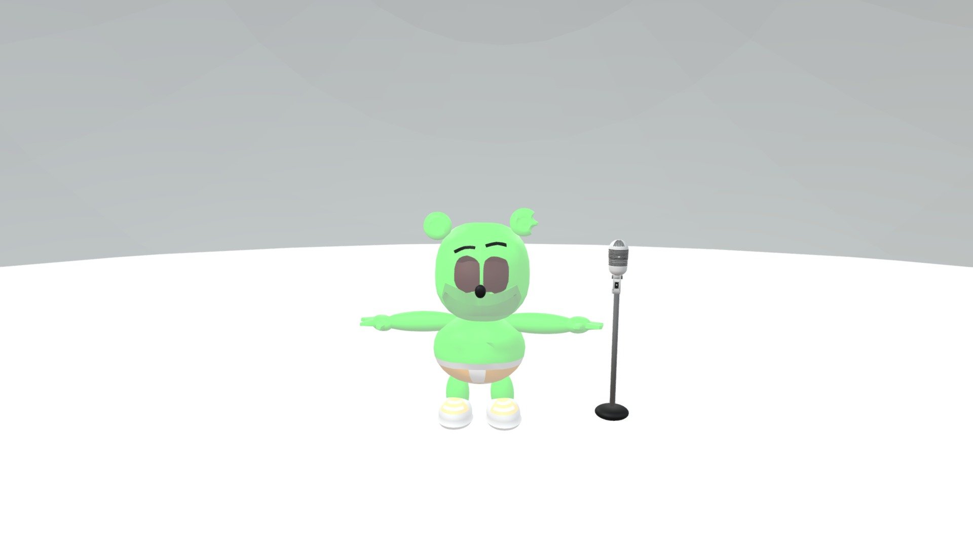 Gummibar M6 Model (with void and microphone - Download Free 3D model by ...