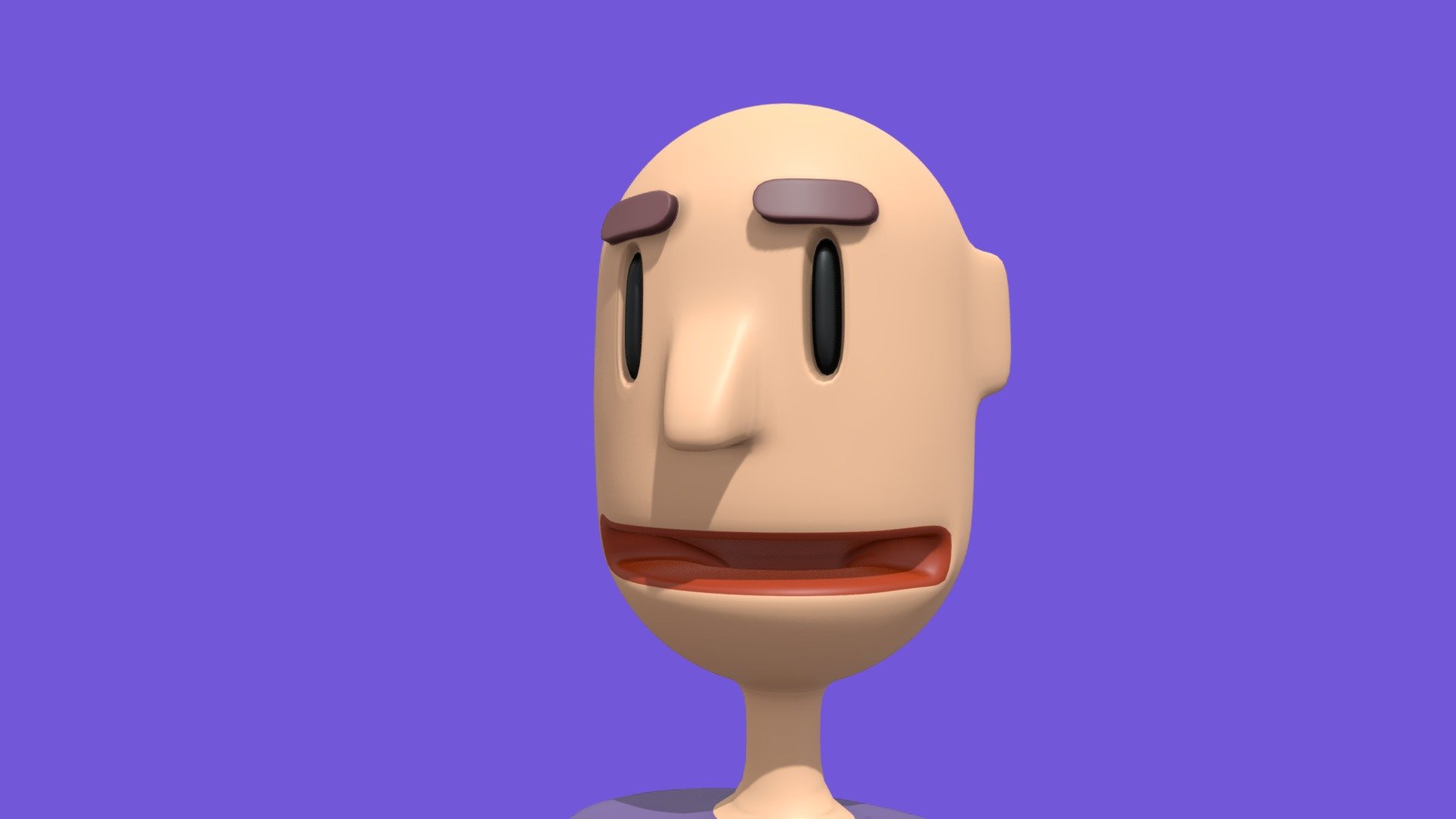 Cartoon dude - Download Free 3D model by KinderKiev [21ce4ee] - Sketchfab