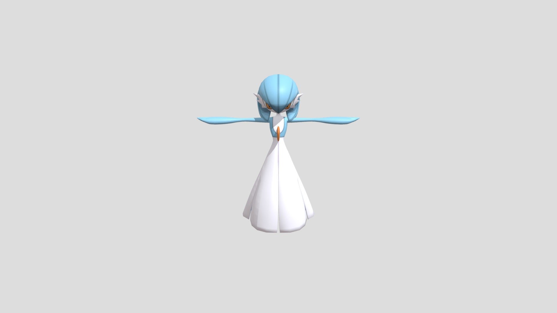 Shiny Gardevoir - Pokemon - Download Free 3D model by Chechorams16 ...