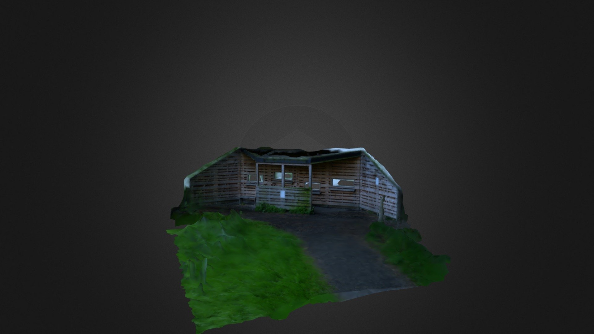 The Birdhide, Loch Leven, Kinross - 3D model by aism2001 [21d0493 ...