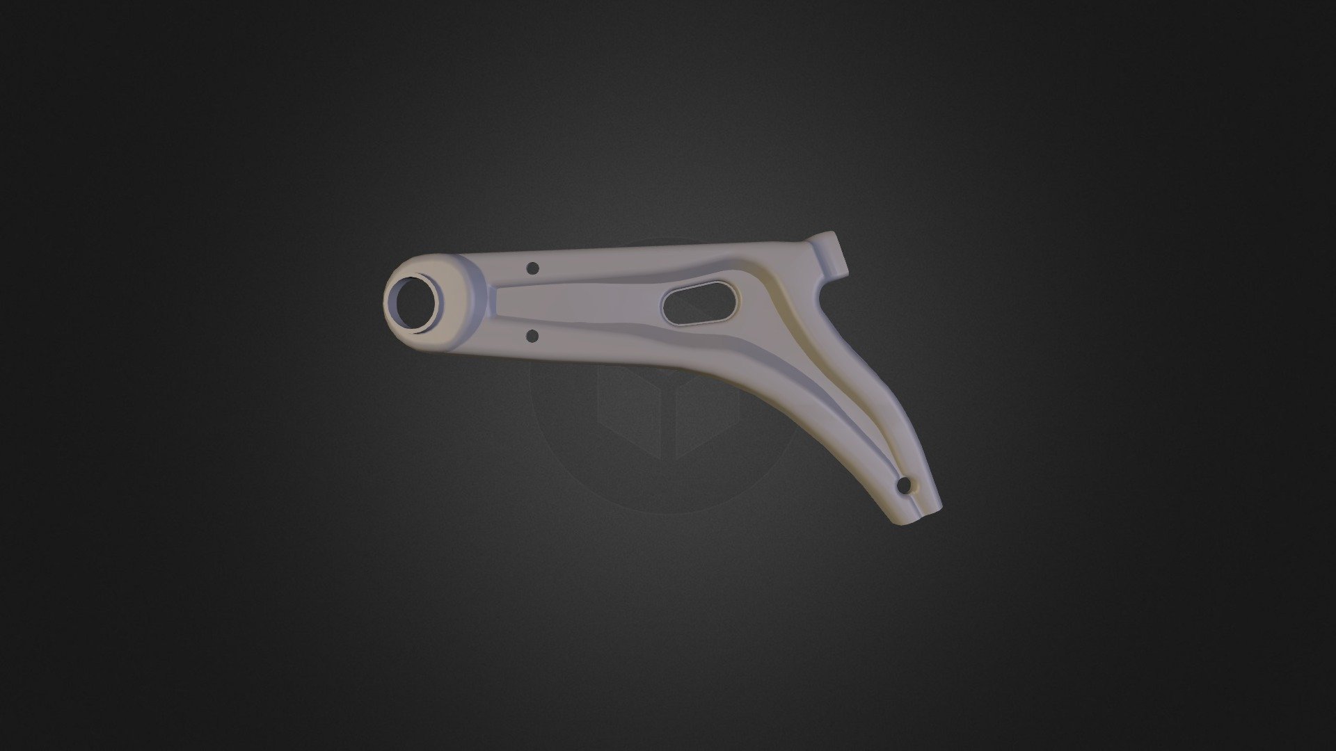 Auto-part: Suspension control arm - 3D model by 3AXIS (@3axis-infotech ...