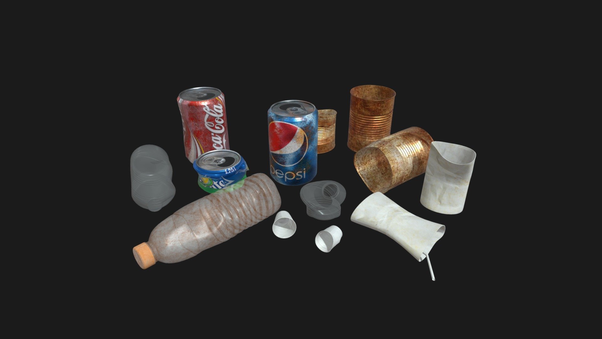 Trash Models - 3D model by yogesh.chaure [21d3021] - Sketchfab
