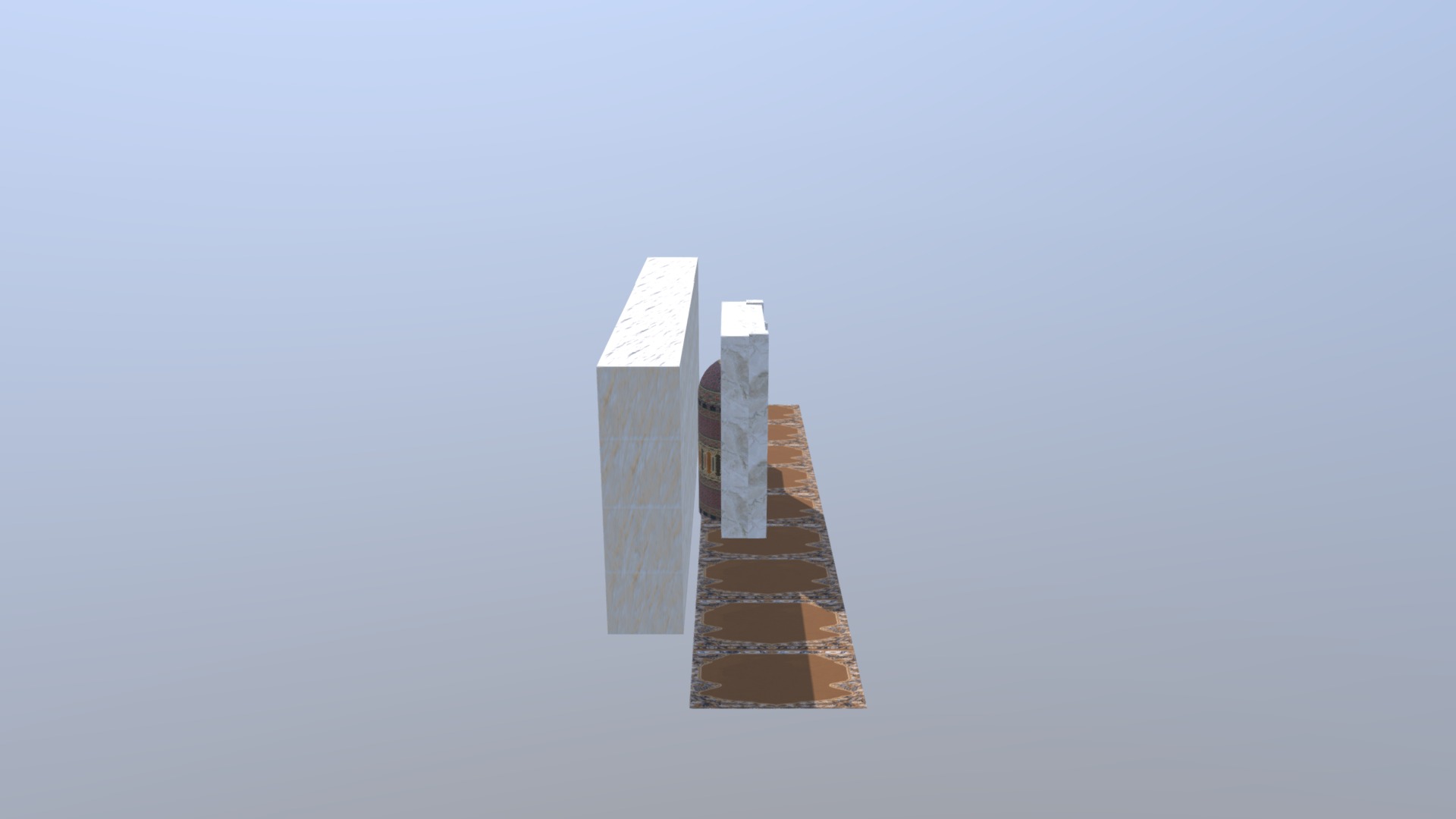 Islamic Mehrab skatch - 3D model by eslamabdalhamid [21d37e4] - Sketchfab