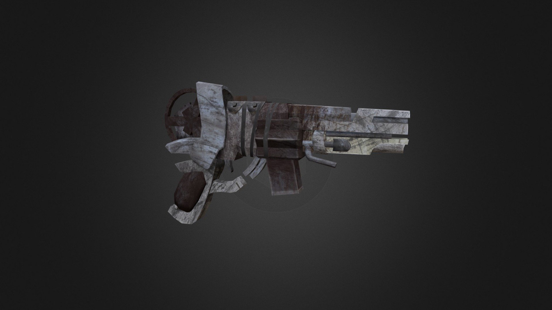 Hand made pistol (8,8 mm) - 3D model by Star Socks (@starsocks ...