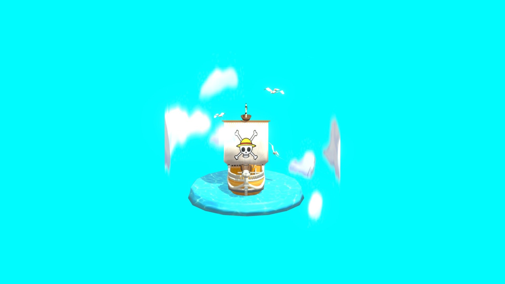 going merry - 3D model by Beamlowerheart [21d4f75] - Sketchfab