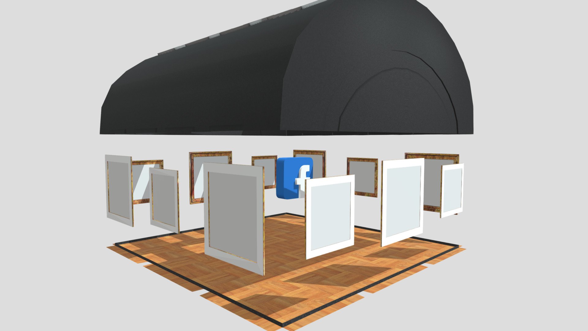 Facebook 3D Template - 3D model by spacesketch (@spacesketch.xyz ...