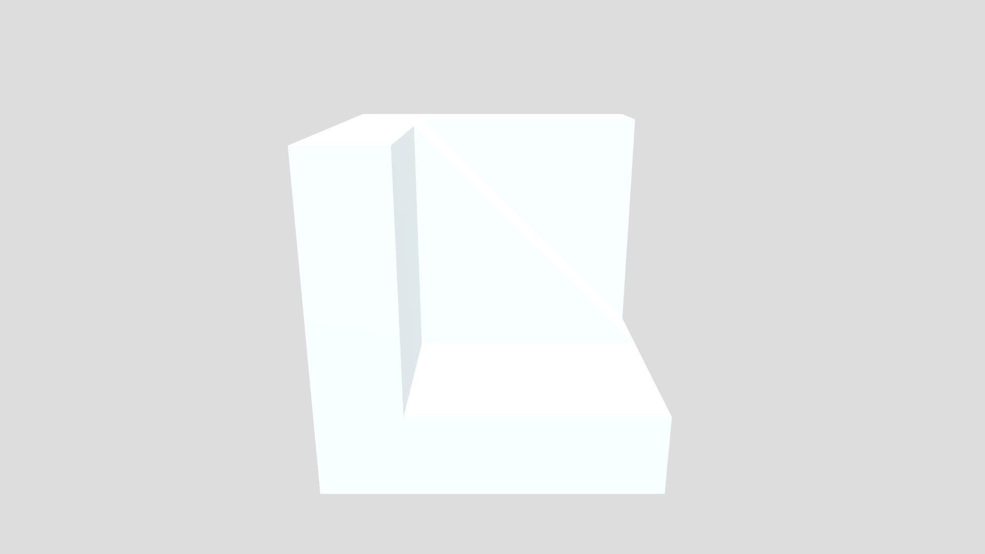 Slope Cube - 3D model by Damen (@D4men) [21d5abd] - Sketchfab
