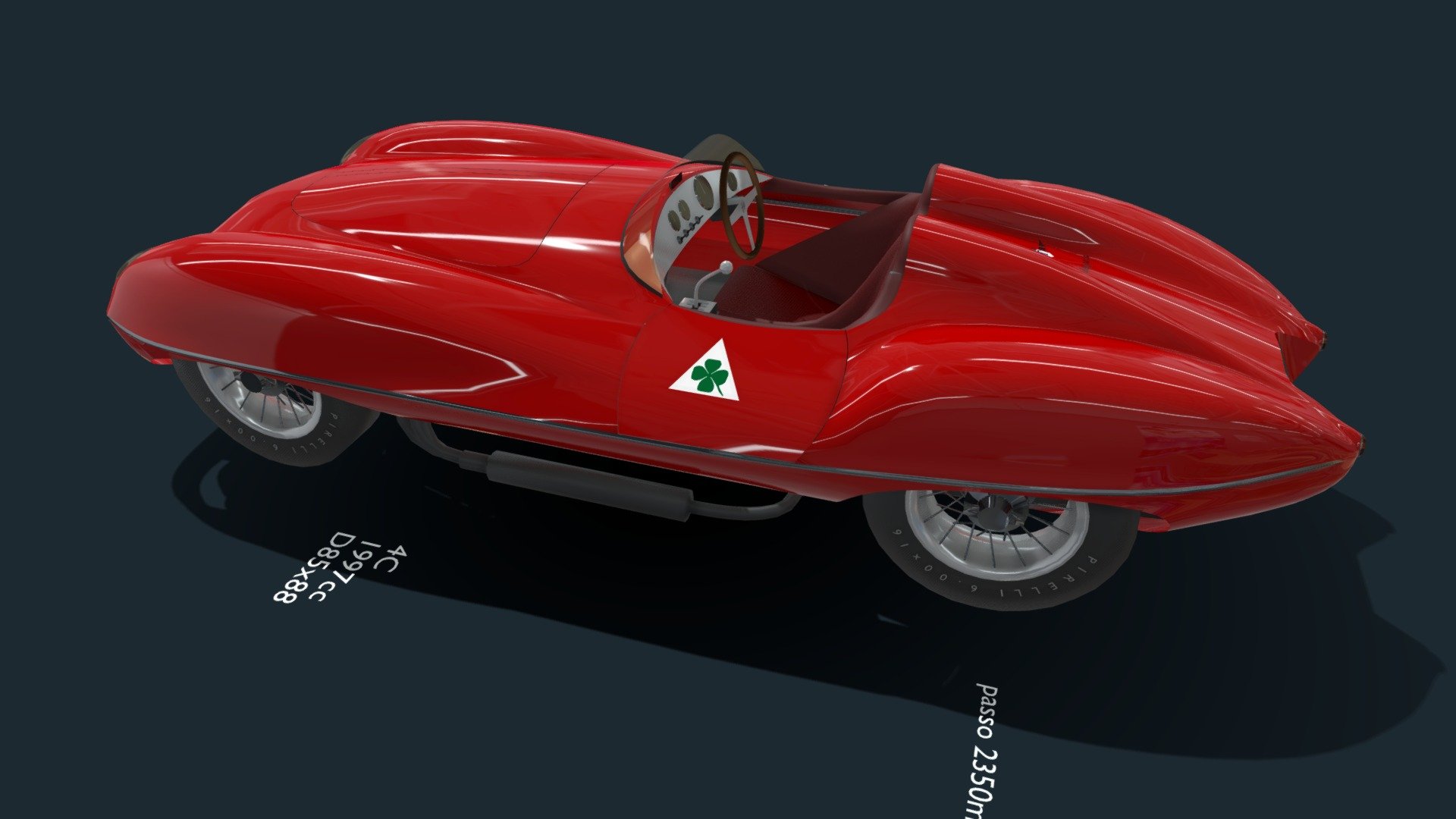 Alfa Romeo Disco Volante Speziale - Download Free 3D model by Carrozze DÄULARI (@alhertenberger ...