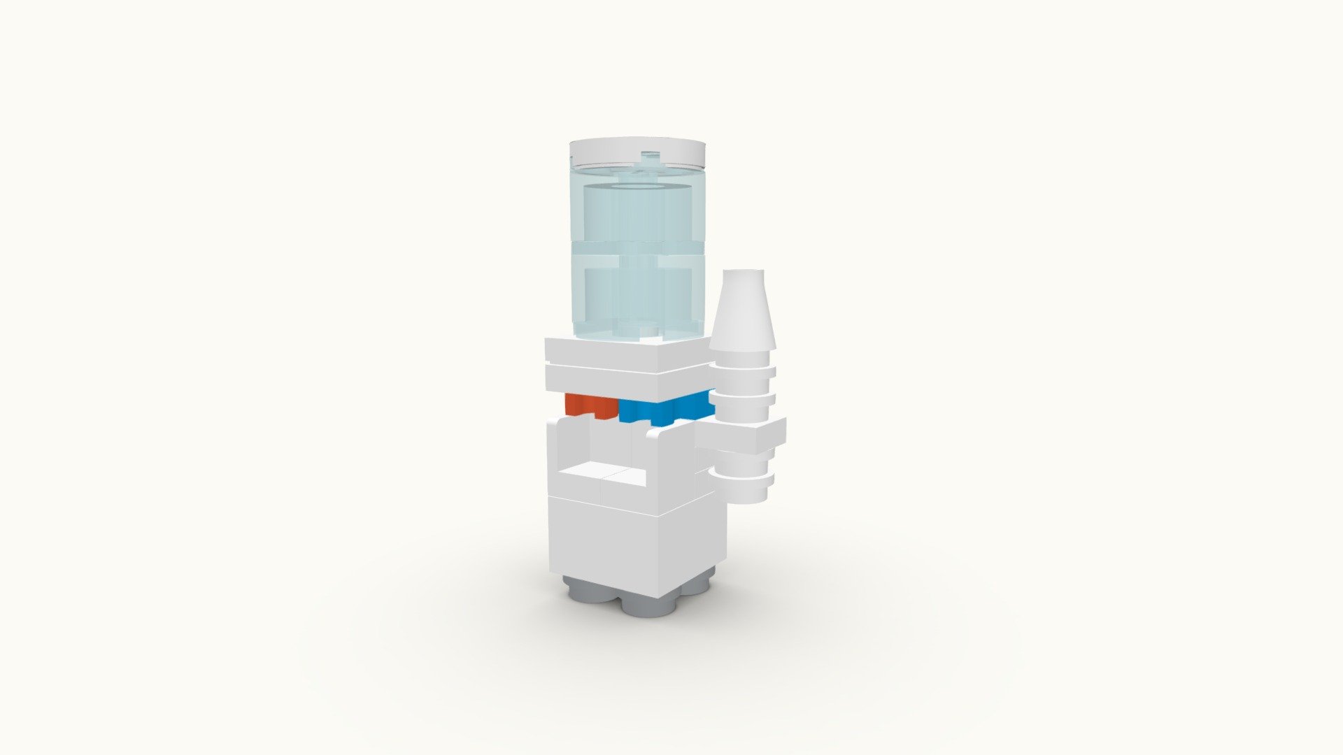 LEGO Micro Watercooler MOC [#0197] - Download Free 3D model by The ...