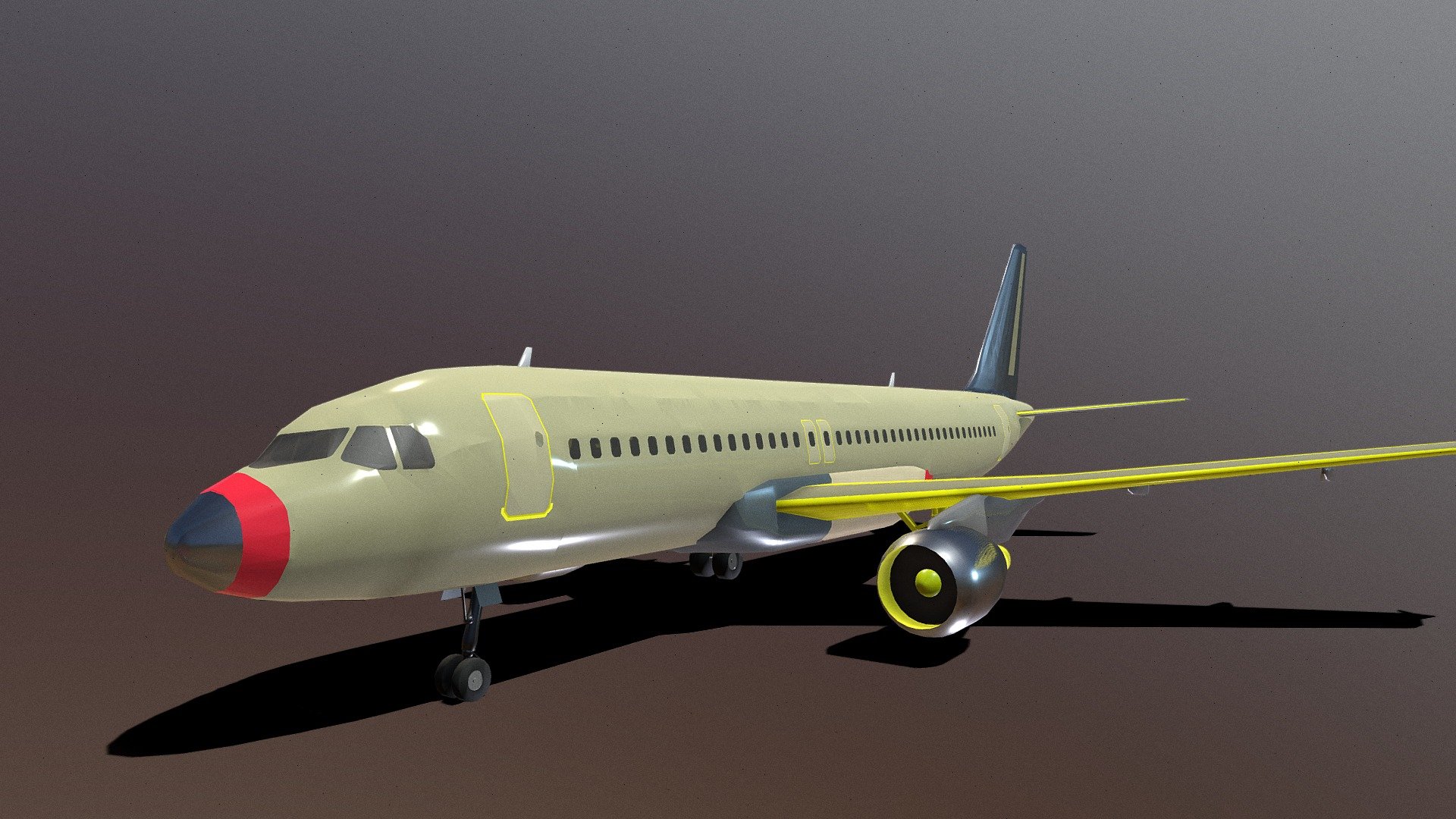 Production Finish A320 Sharklets - 3D model by davidmarton1987 [21d7bcd ...