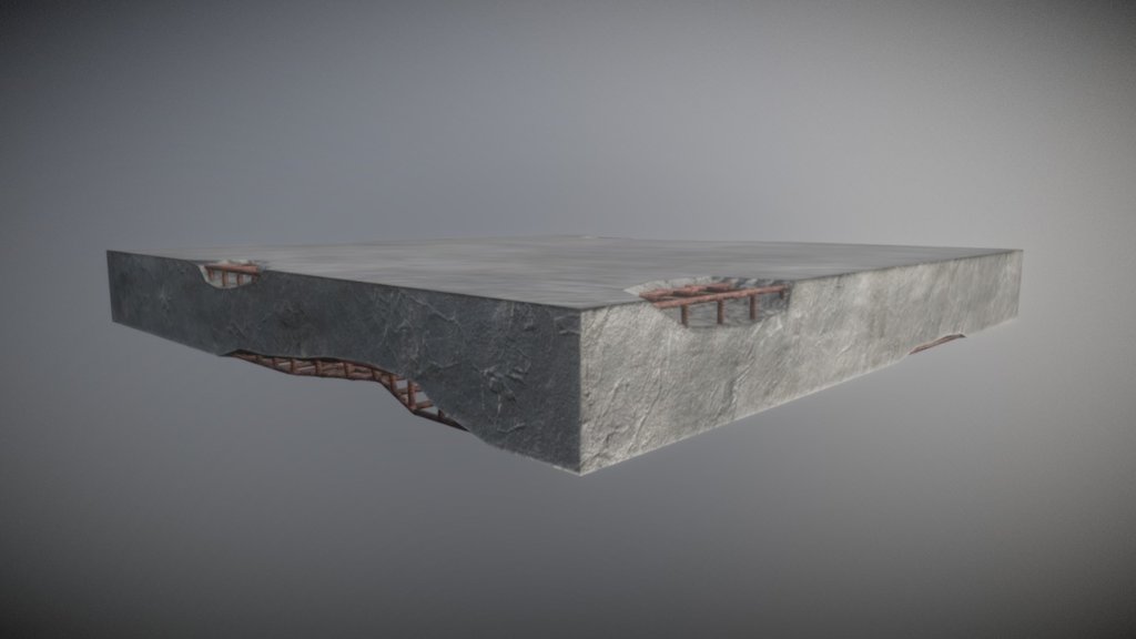 Concrete Floor *test* - 3D model by Martijn de Ronde (@martijnderonde ...
