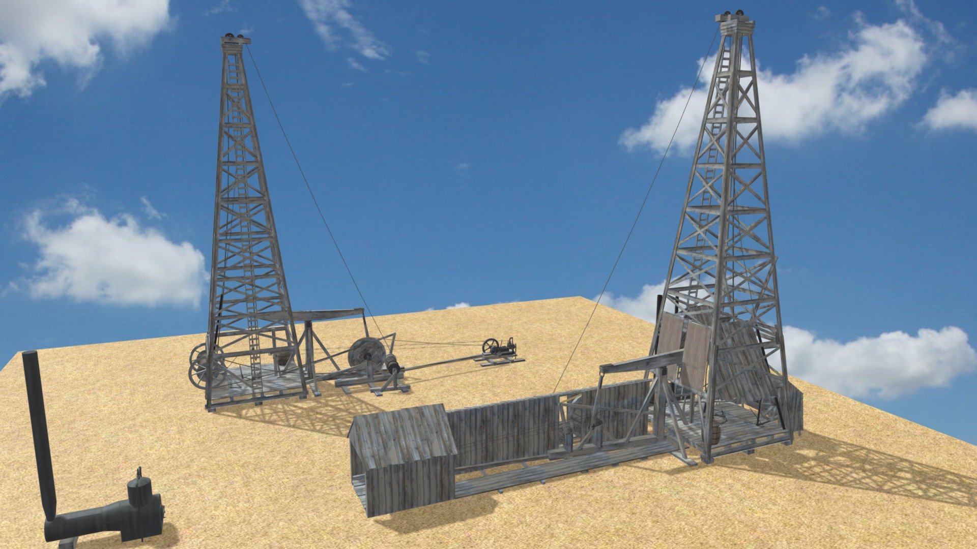 Standard Rig - 3D model by Lambton County Museums ...