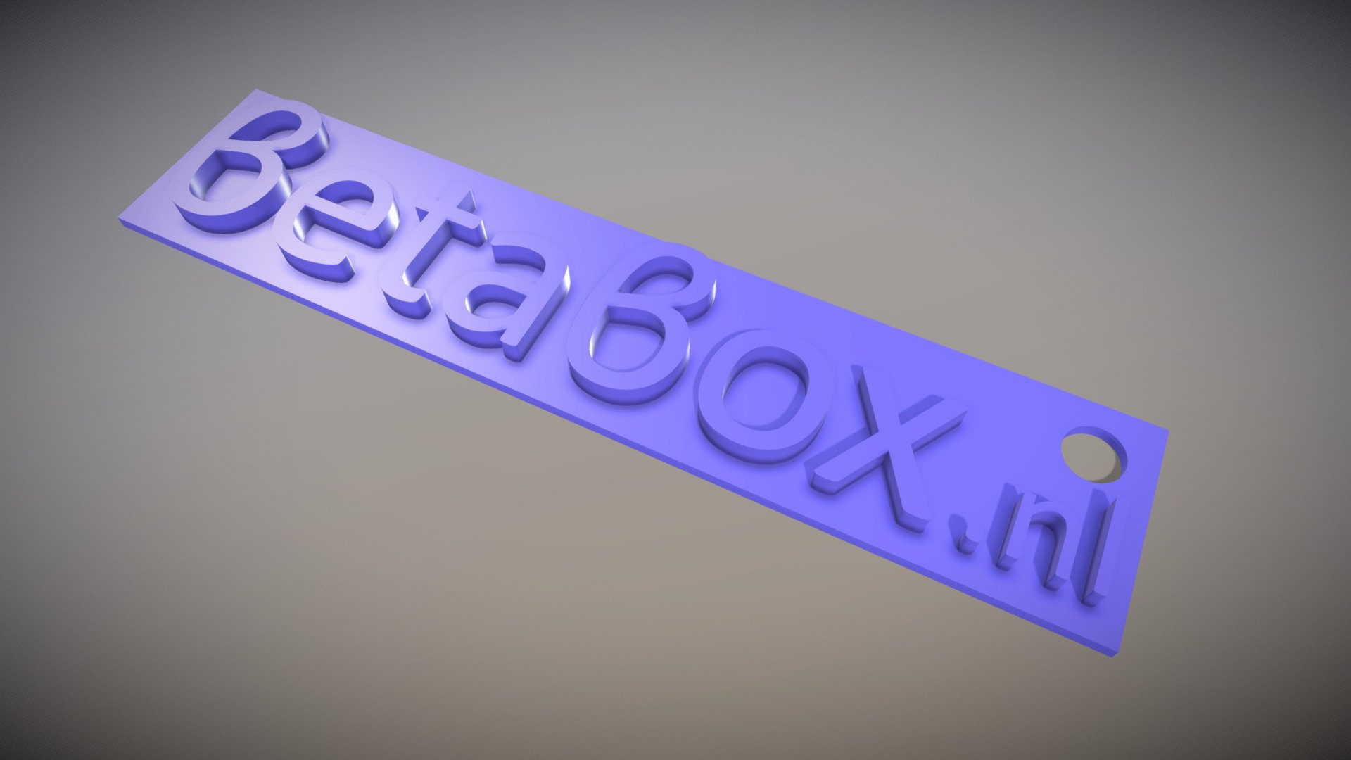 Betabox sleutelhanger - Download Free 3D model by Stichting Consortium ...