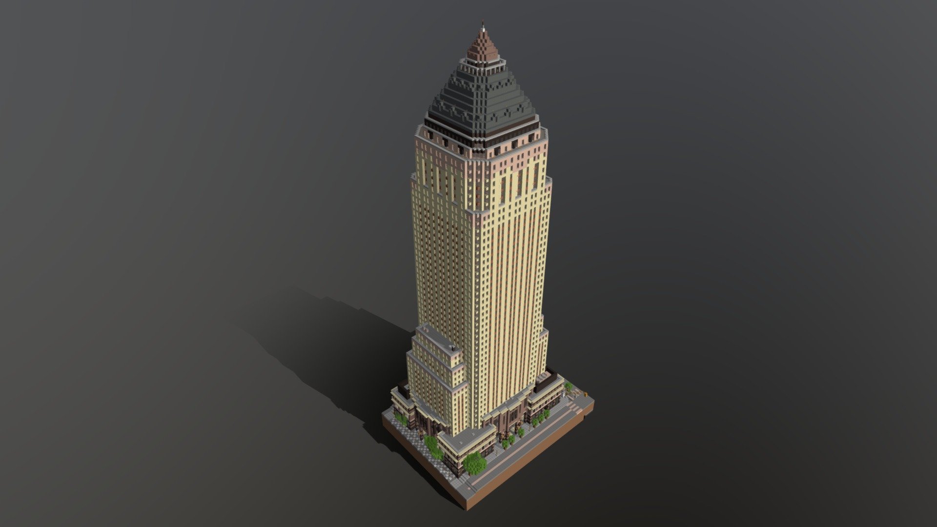 Minecraft Midtown Manhattan skyscraper - Download Free 3D model by ...
