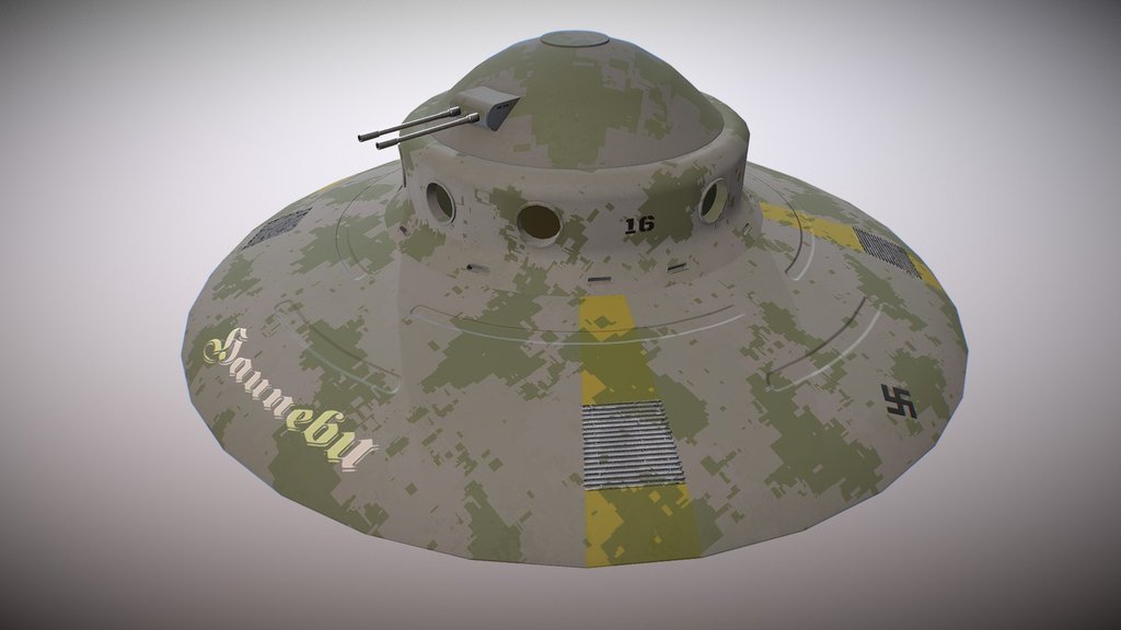 Nazi UFO secret machines - A 3D model collection by Multipainkiller ...