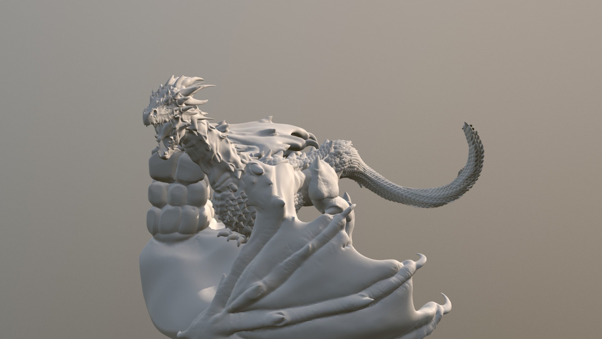 Wyvern (free download) - Download Free 3D model by eon (@facerate ...