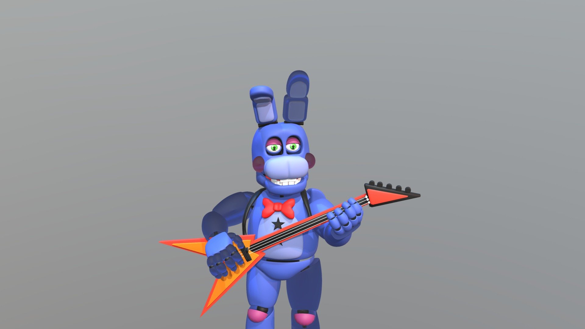 Rockstar Bonnie - 3D model by ann55010970637 (@ann55010970637) [21daec7 ...