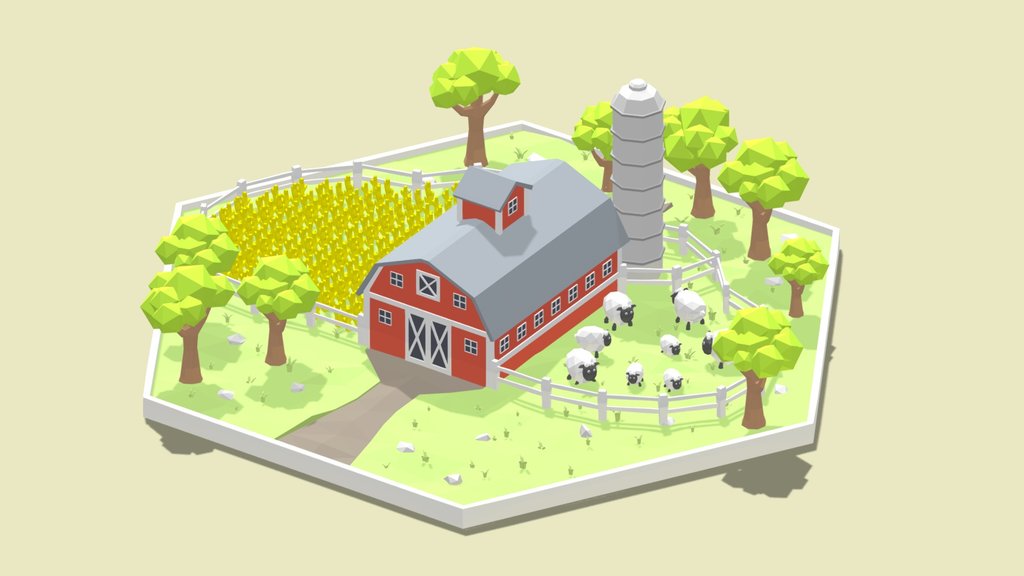 Farm Project - A 3D model collection by sebastian.cp - Sketchfab